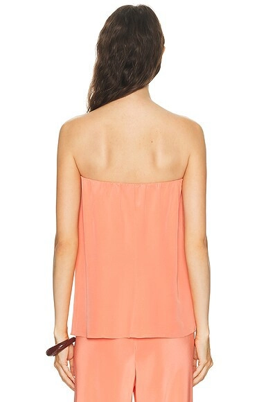 Sablyn Camden Strapless Silk Top