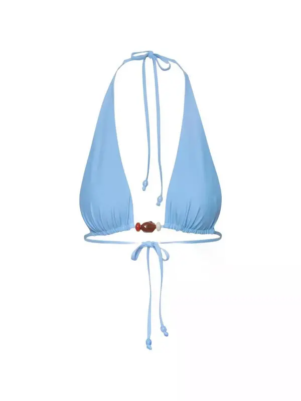 BAOBAB Jelena Resin-stone Triangle Bikini Top - Blue