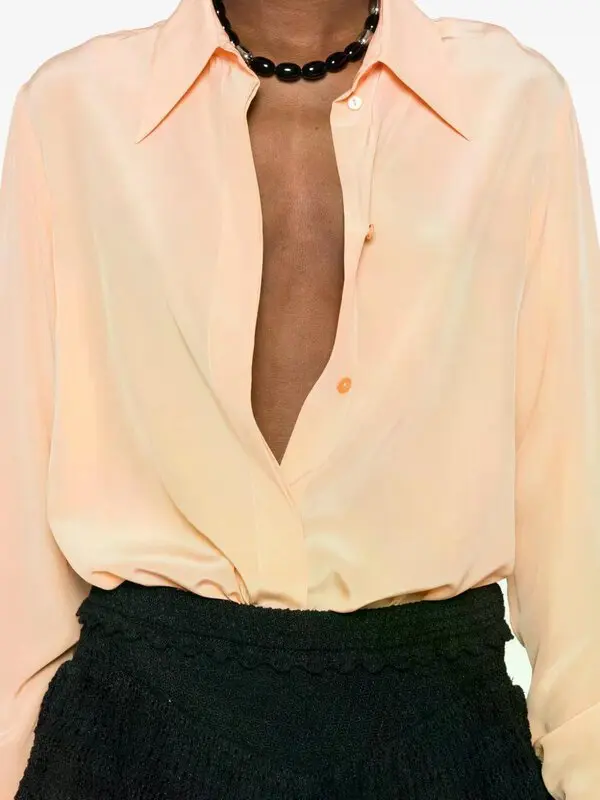Missoni Concealed-fastening Long-sleeve Blouse