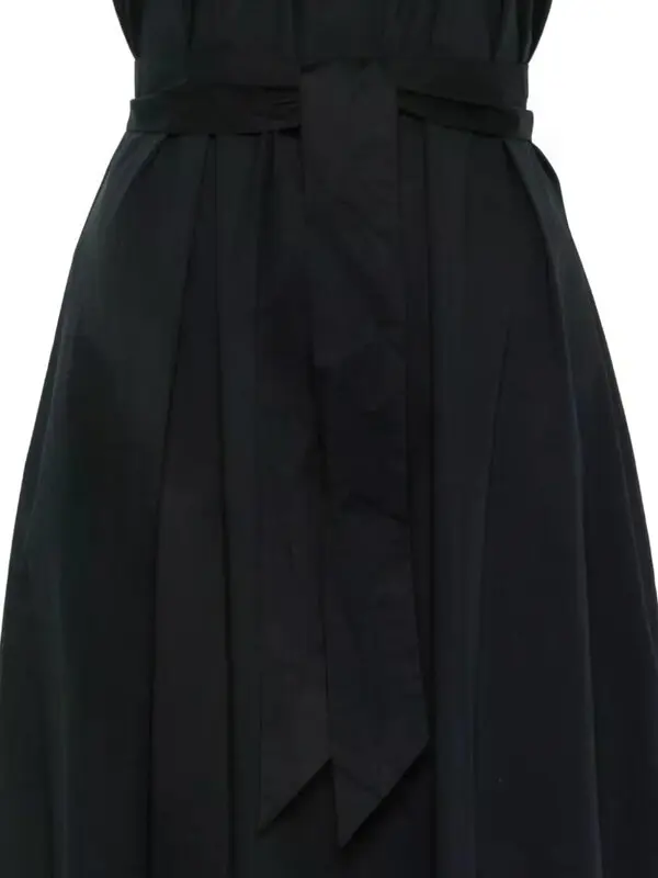 Vivetta Ruffled Belted Midi Dress