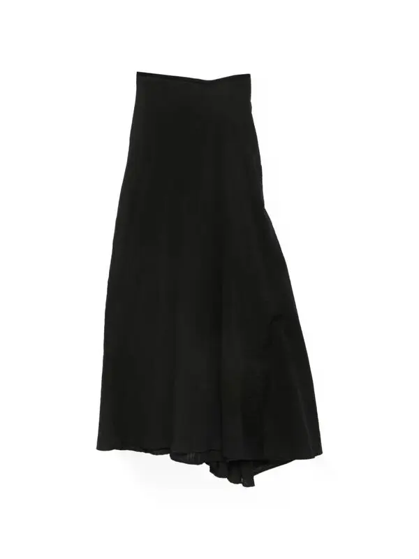 MARC LE BIHAN Crinkled Asymmetric Skirt