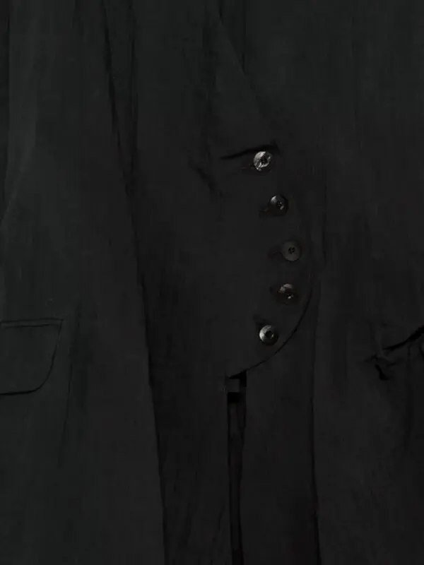 MARC LE BIHAN Crinkled Long Coat