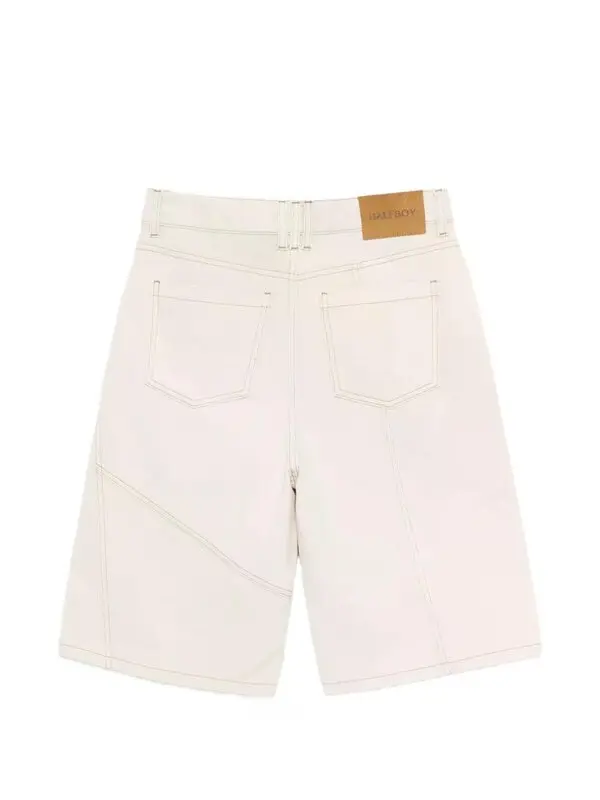 HALFBOY Panelled Contrast Stitch Shorts
