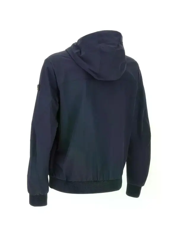 Peuterey Uyapo Jacket With Drawstring Hood And Zip Fastening - Blue
