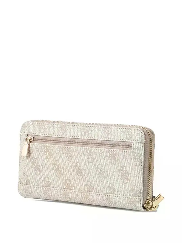 Guess Laurel Monogram Wallet - Neutrals