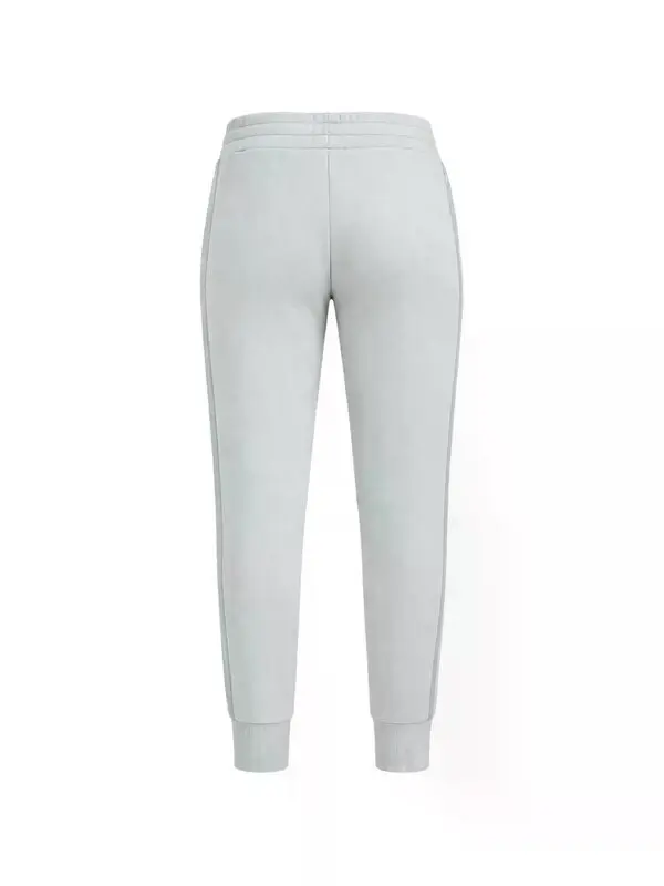 Guess Drawstring Waist Track Pants With Side Stripe Detail - Blue