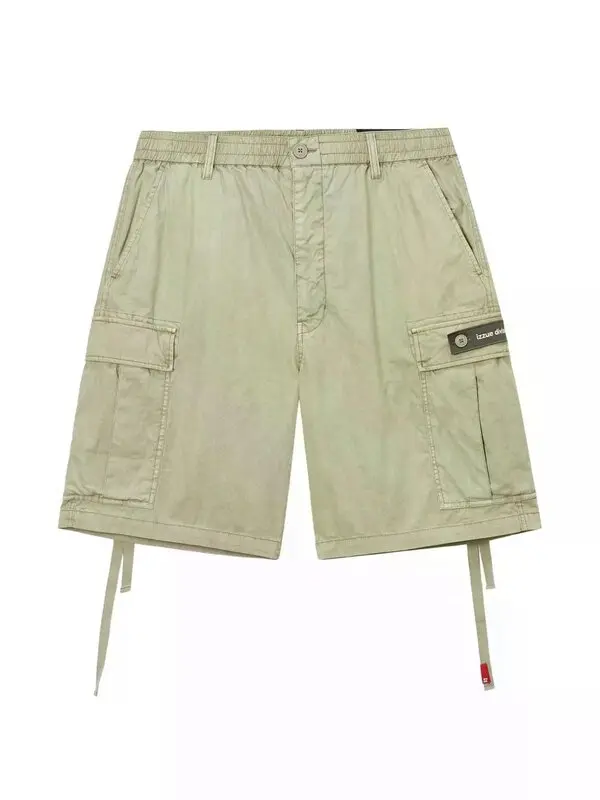 Izzue Cargo Tie Shorts - Neutrals