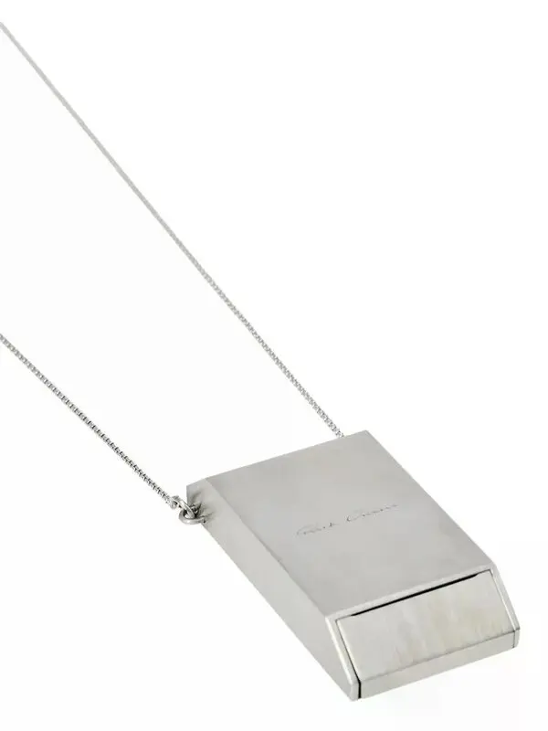 Rick Owens Ashtray Pendant Necklace