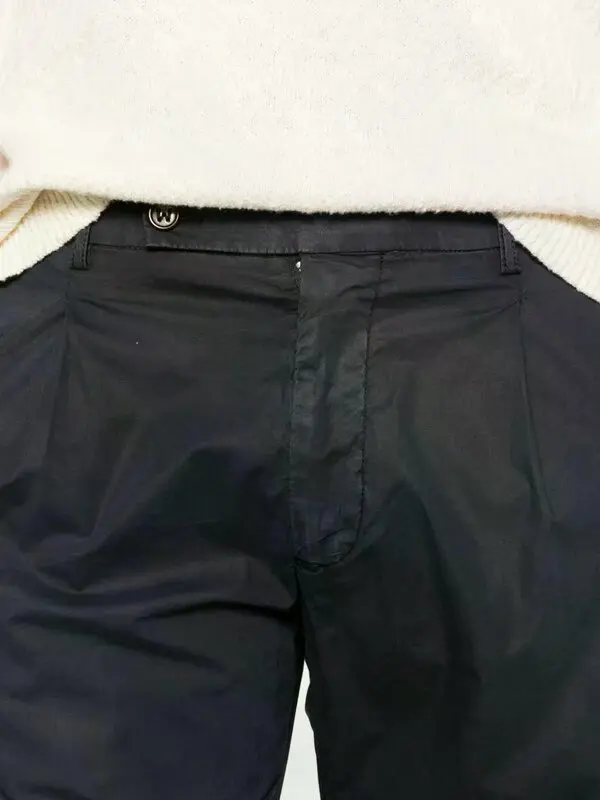 BERWICH Cuffed Pleated Trousers