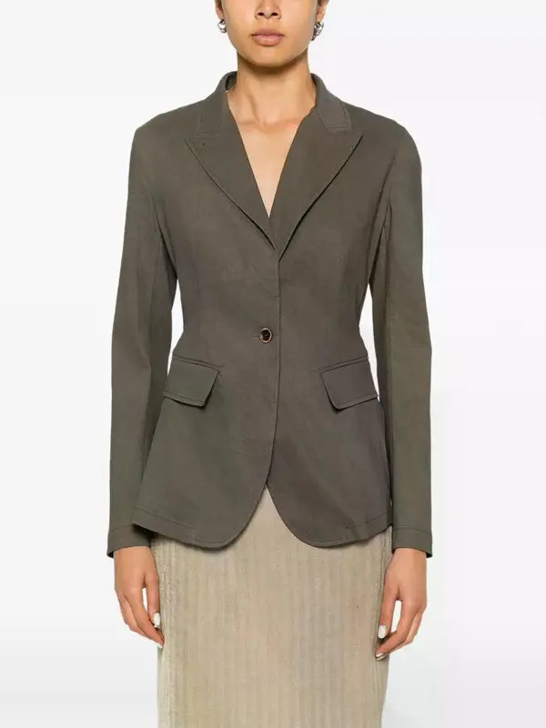 UMA WANG Single-breasted Blazer - Grey