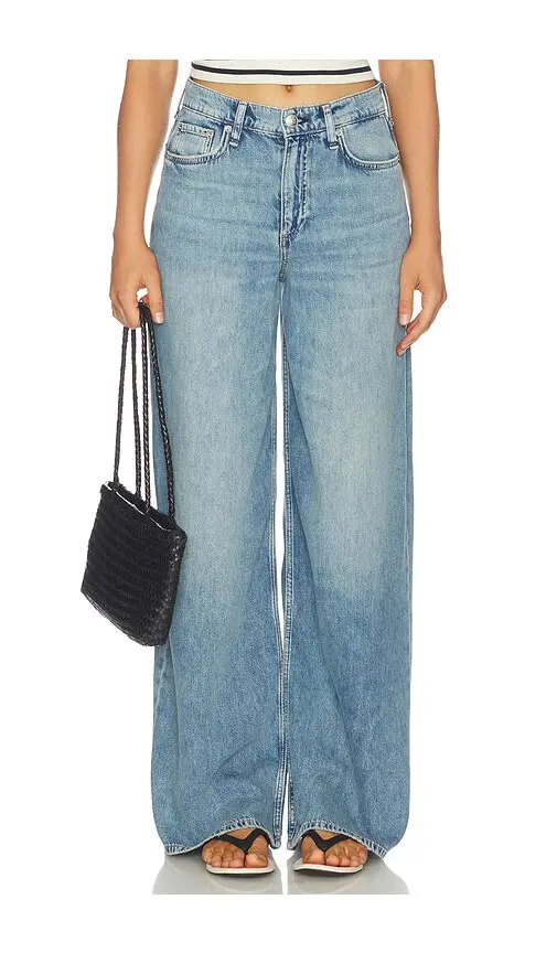 Rag & Bone Featherweight Sofie Full Wide Leg Jean