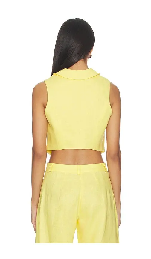 Matthew Bruch Collared V-neck Vest