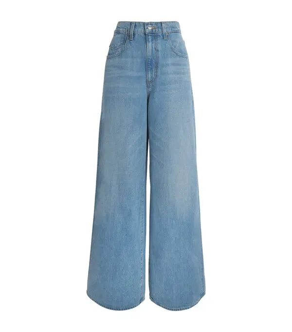 Paige Cameron Wide-leg Jeans - Blue