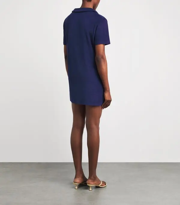 Polo Ralph Lauren Towelling Collared Mini Dress