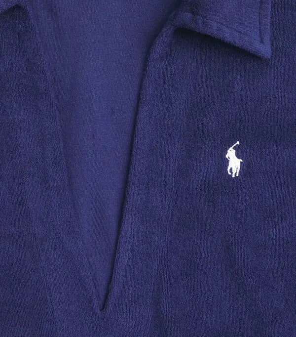 Polo Ralph Lauren Towelling Collared Mini Dress