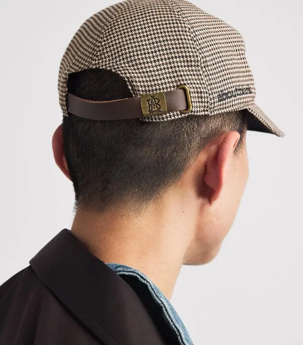 ABOUT:BLANK Wool-blend Monogram Cap