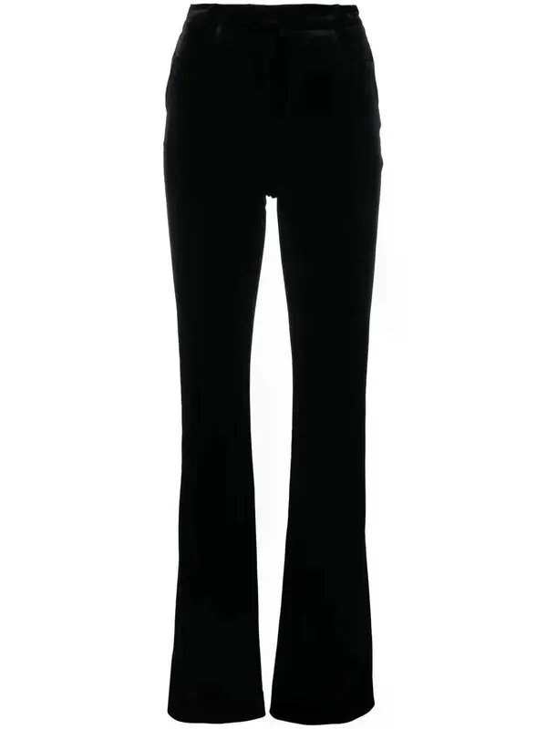 Alexandre Vauthier High-waisted Velvet Trousers