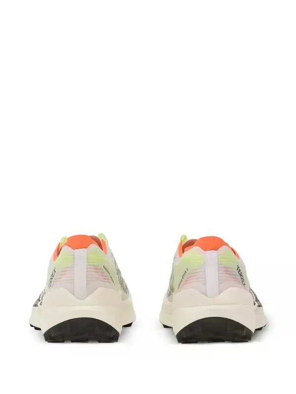 Adidas Agravic Three-striped Sneakers - White