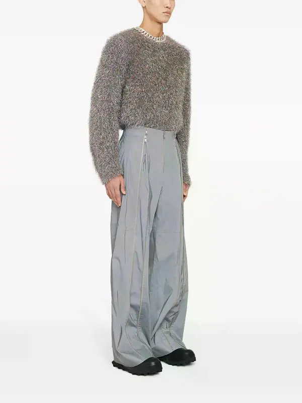 JIL SANDER Metallic Mohair-blend Jumper