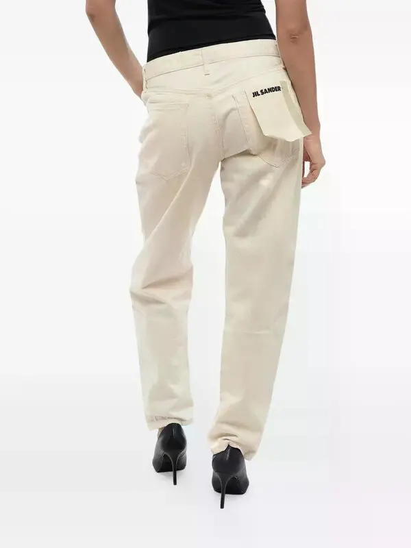 JIL SANDER Five-pocket Cotton Trousers