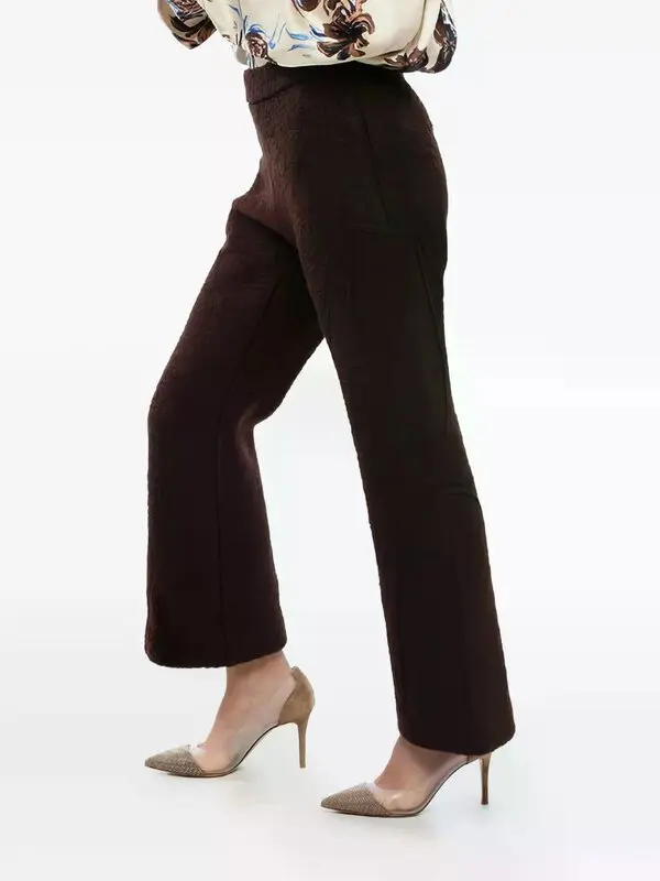 JIL SANDER Bouclé Wool Trousers