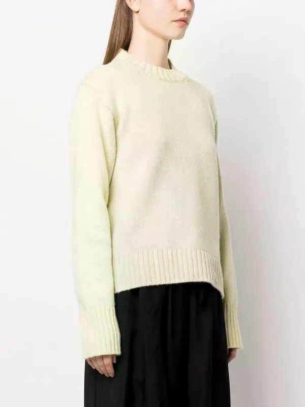 JIL SANDER Crew Neck Knitted Jumper