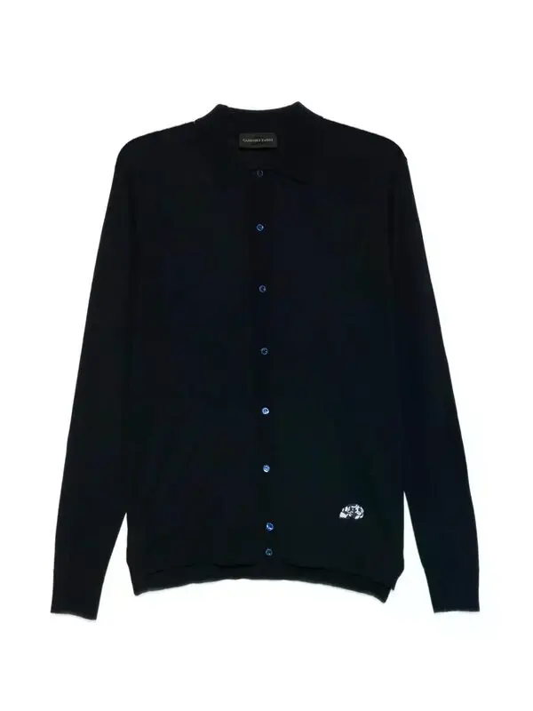 GABRIELE PASINI Buttoned Embroidered Cardigan