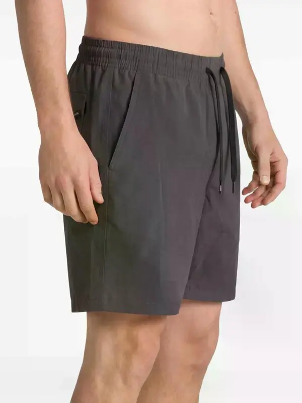 VANS Logo-patch Drawstring Swim Shorts