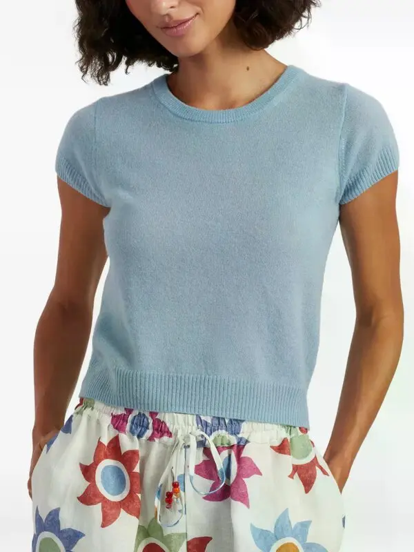 Chinti & Parker Cashmere Round Neck T-shirt