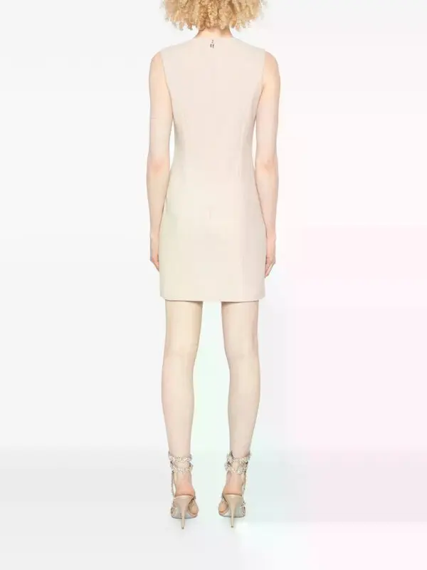 ROTATE BY BIRGER CHRISTENSEN Floral Detail Ruffled Mini Dress