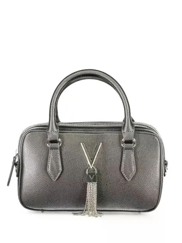 MARIO VALENTINO Vlock Tasselled Tote Bag - Silver