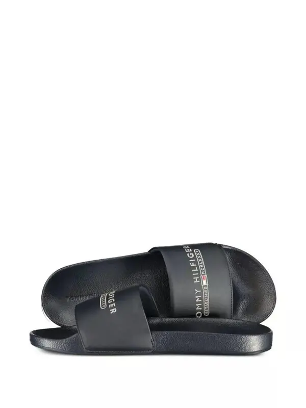 Tommy Hilfiger Logo-print Slides