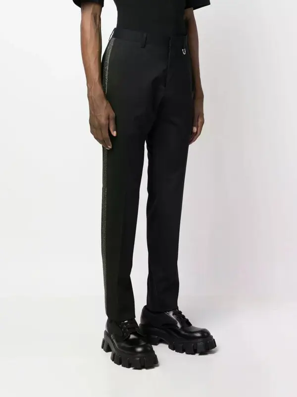 John Richmond Embellished Tailored Trousers