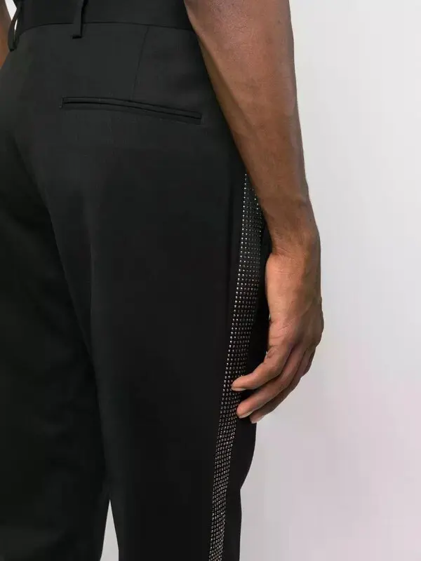 John Richmond Embellished Tailored Trousers