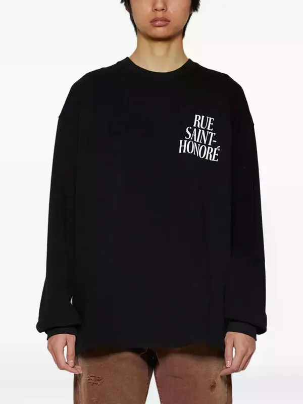 1989 STUDIO Rue Saint-honoré Long-sleeve Sweatshirt