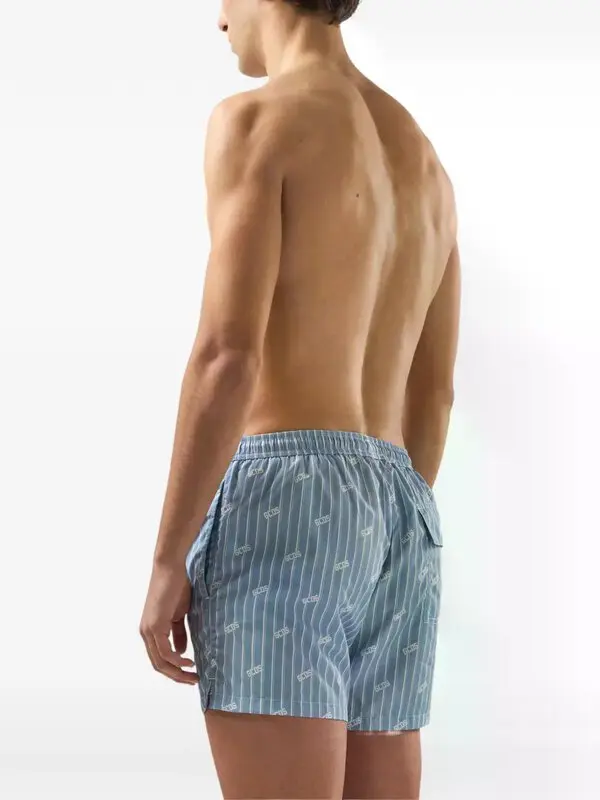 Gcds Pinstripe Swim Shorts
