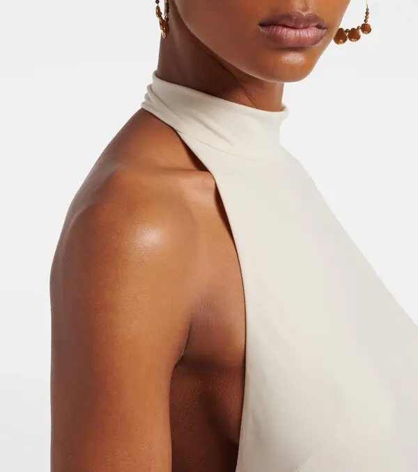 BANANHOT Zoya Halterneck Maxi Dress