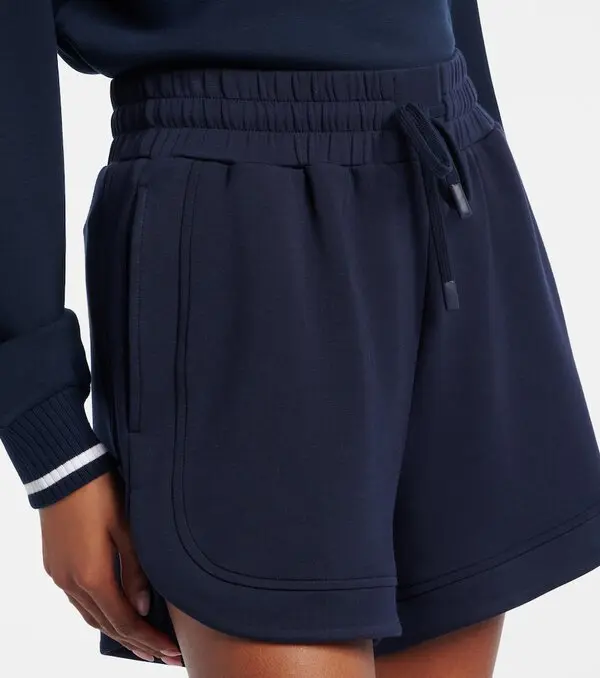 Varley Ollie High-rise Shorts - Blue