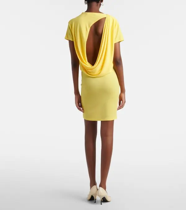 Jacquemus Mistral Mini Dress - Yellow