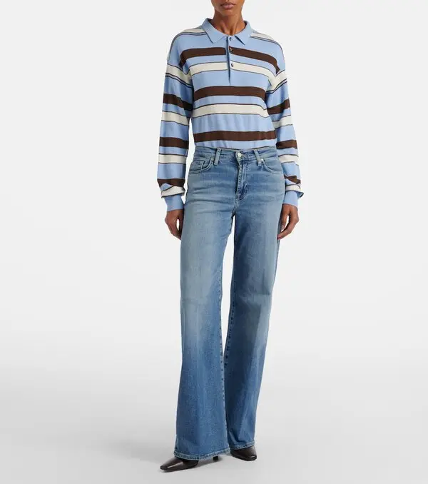 7 For All Mankind Lotta Wide-leg Jeans