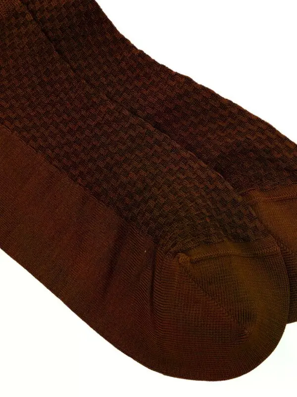 Zegna Ankle Socks - Brown