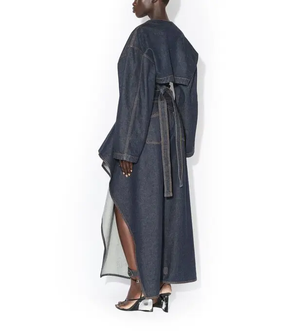 Alaïa Cropped Denim Jacket
