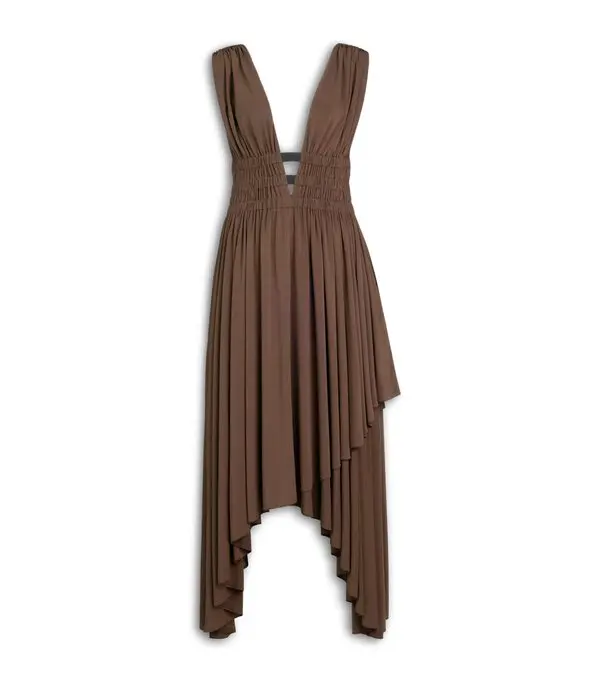 Alaïa High-low Midi Dress