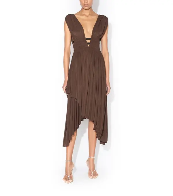 Alaïa High-low Midi Dress