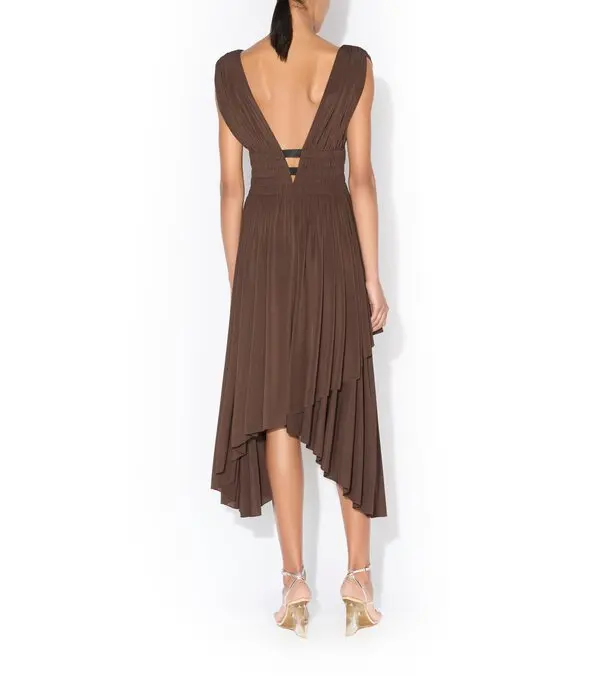 Alaïa High-low Midi Dress