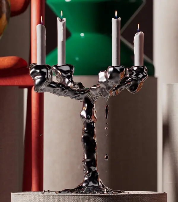 POLSPOTTEN 4-arms Drip Candle Holder