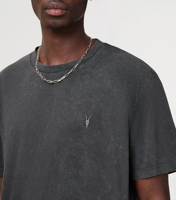 ALLSAINTS Organic Cotton Saka T-shirt - Black