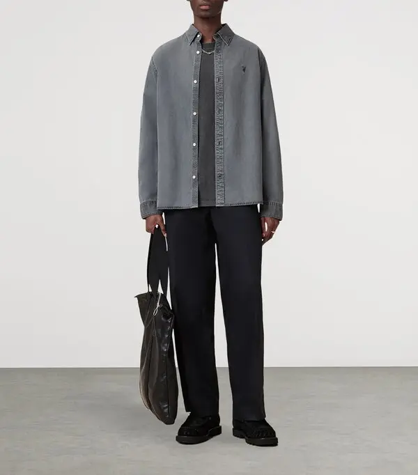 ALLSAINTS Organic Cotton Saka T-shirt - Black
