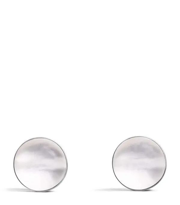 Alaïa Sphere Glass Earrings - Clear