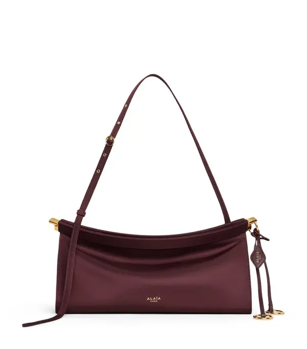 Alaïa Medium Le Click East West Shoulder Bag - Red